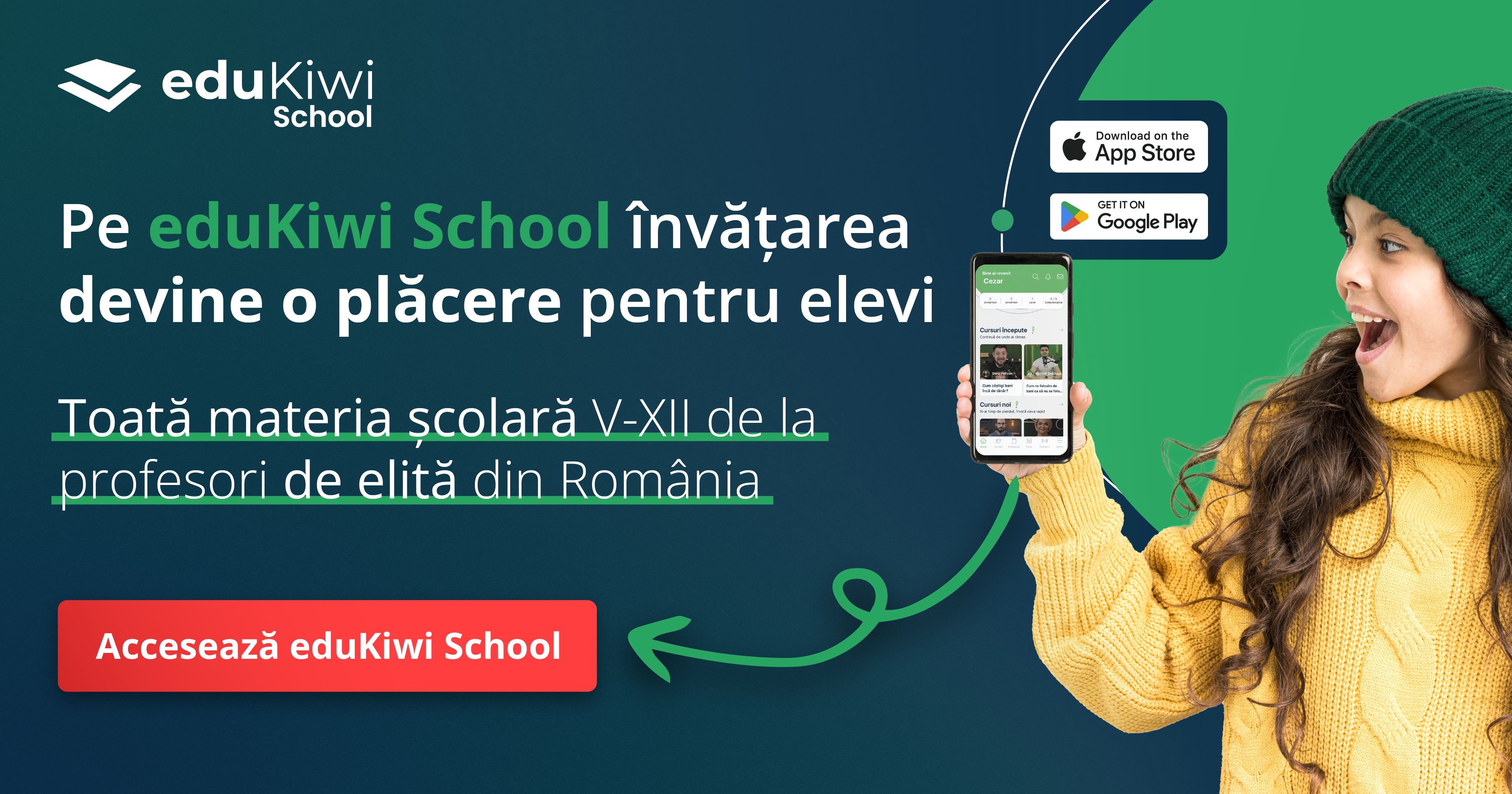 Pe eduKiwi School învățarea devine o plăcere pentru elevi!