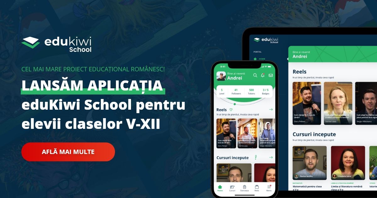 eduKiwi School - CEL MAI MARE PROIECT EDUCAȚIONAL ROMÂNESC!